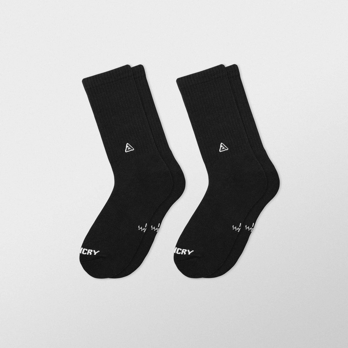 APTHCRY 3.0 Crew Socks - Black (2 pack)