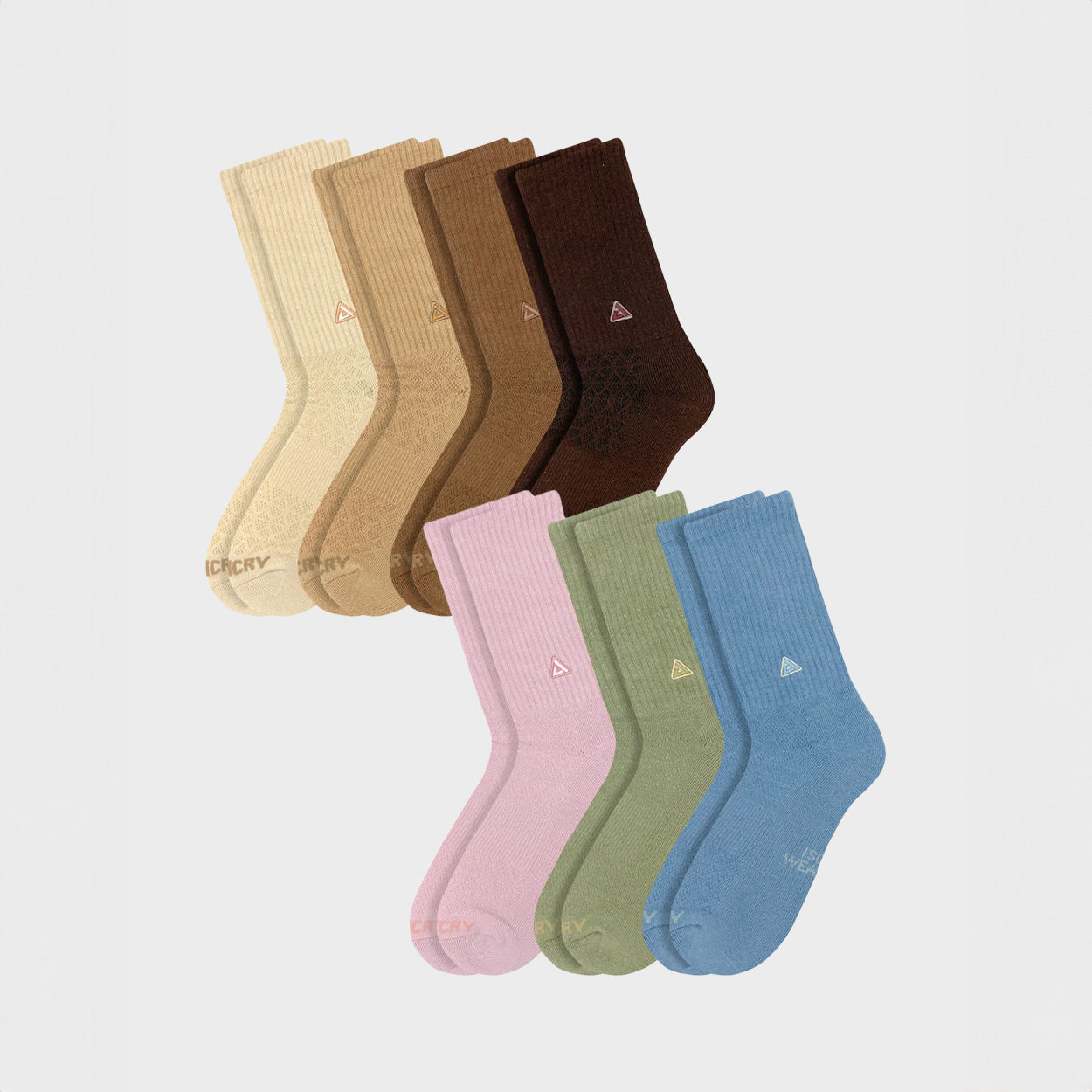 Earth Tone Essential Socks – APTHCRY