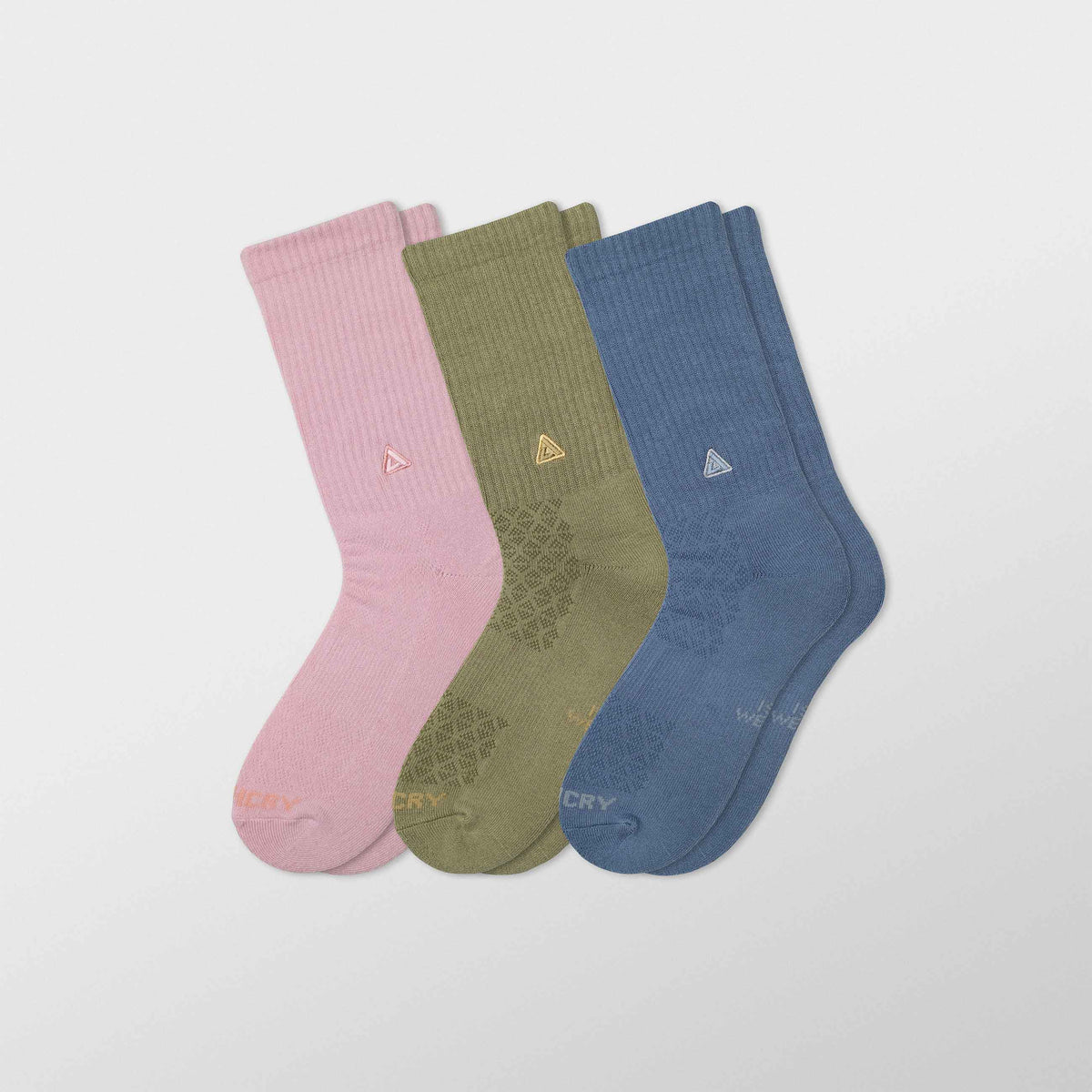 APTHCRY 3.0 Crew Socks - Earth Tones 3 pack